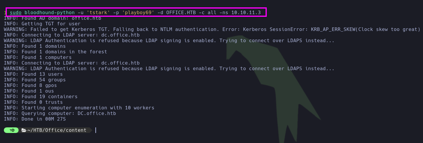 HTB Writeup: Office | xpnt's Blog
